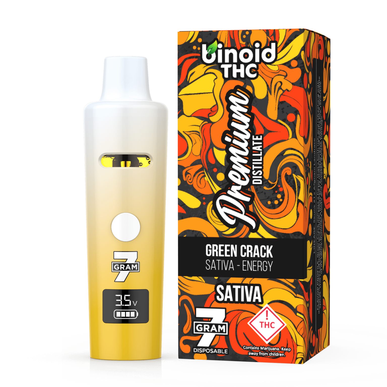 Premium Cannabis Vape Carts | 7 Gram Disposables - 100% Natural